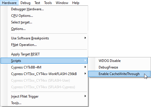 Arm Cortex: L1 Cache Write-through - TASKING Knowledge Base